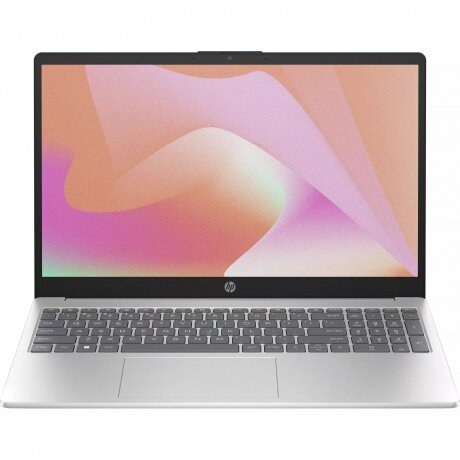 Ноутбук HP15 15-fc0196nia 15.6" FHD AMD R5-7520U/8Gb/ 512Gb SSD Silver (D01R2EA)