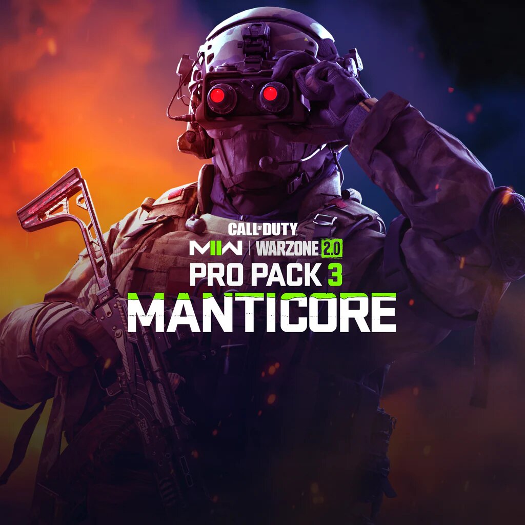 Дополнение Call of Duty: Modern Warfare II - Manticore: Pro Pack, цифровое издание PlayStation 5, регион Индонезия / код пополнения баланса