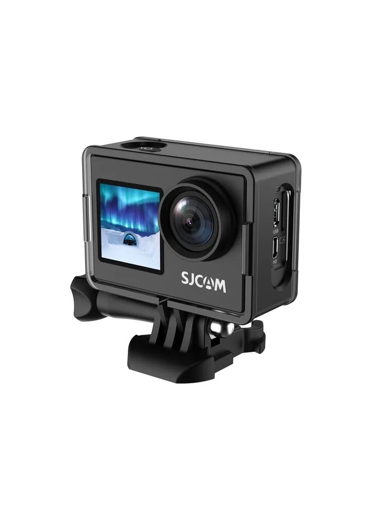 SJCAM Экшн-камера C400, черный, темно-серый
