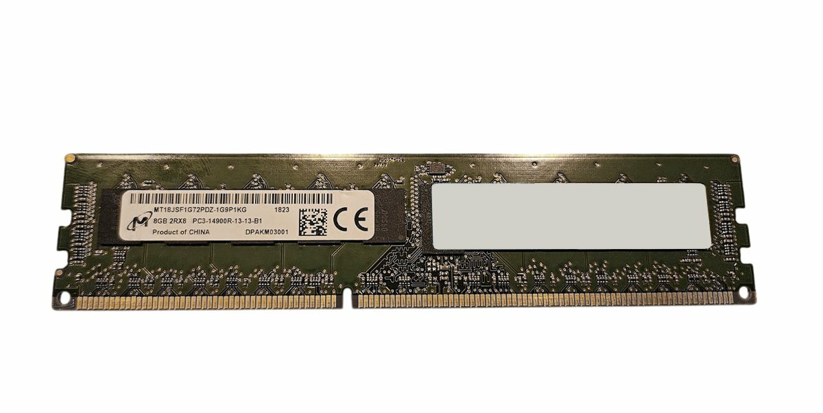 Оперативная память Micron DDRIII 8Gb MT18JSF1G72PDZ-1G9P1KG