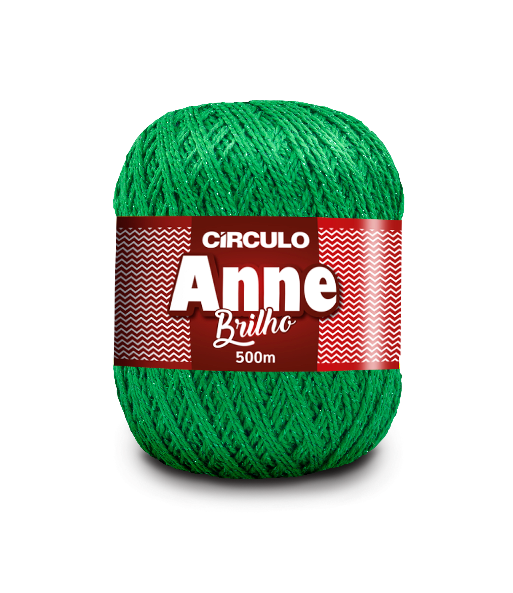Пряжа CiRCULO ANNE SPARKLE (BRILHO), 96% мерсеризованный хлопок, 4% метал, 150гр. 500м, цвет 5795