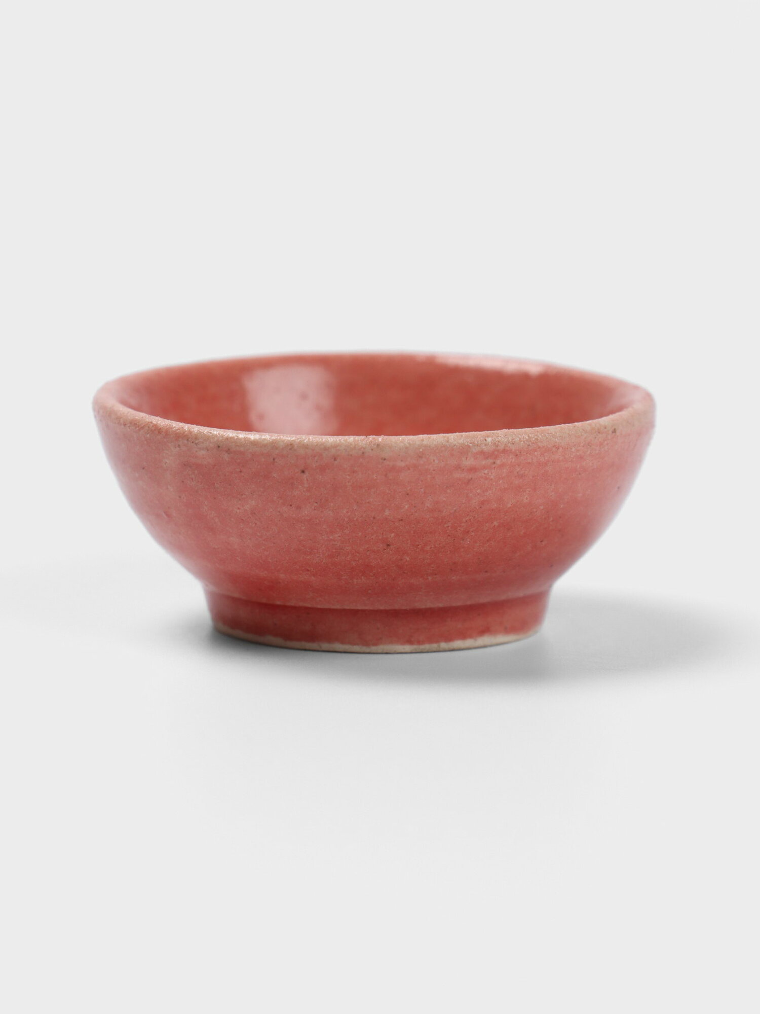 Соусник, 4.5x4.5x2 см, керамика, красный, цвет: красный, тематика: однотонная