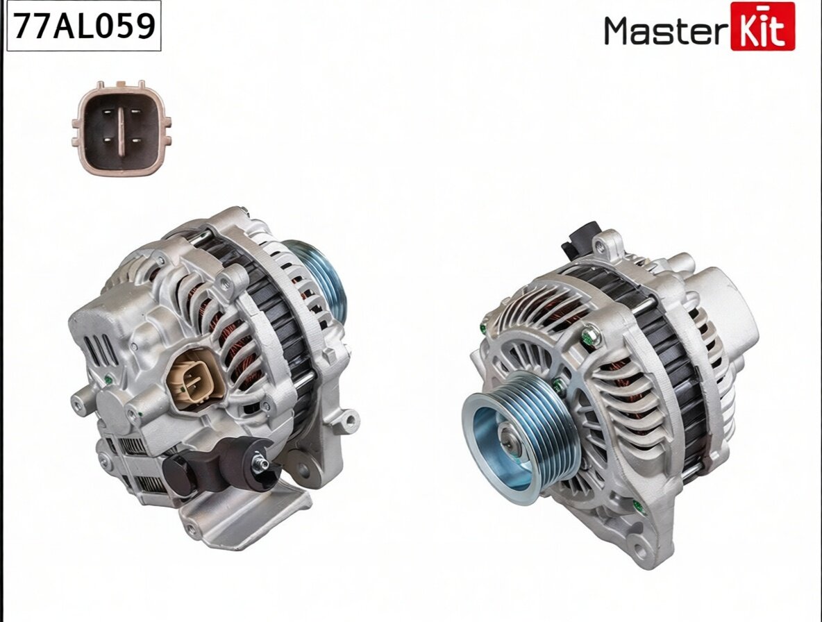 Генератор HONDA CIVIC 1.8 05- 90A (14V 90A) Masterkit MasterKit арт. 77AL059