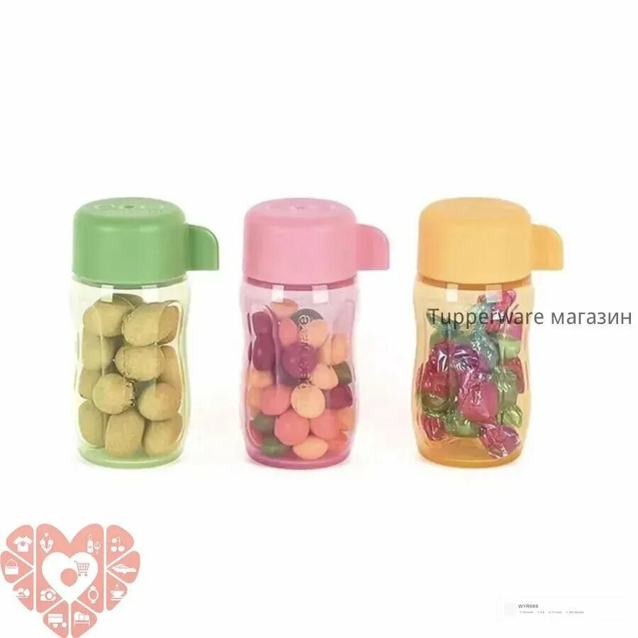 Tupperware Бутылка, 0.1 л, 3 шт