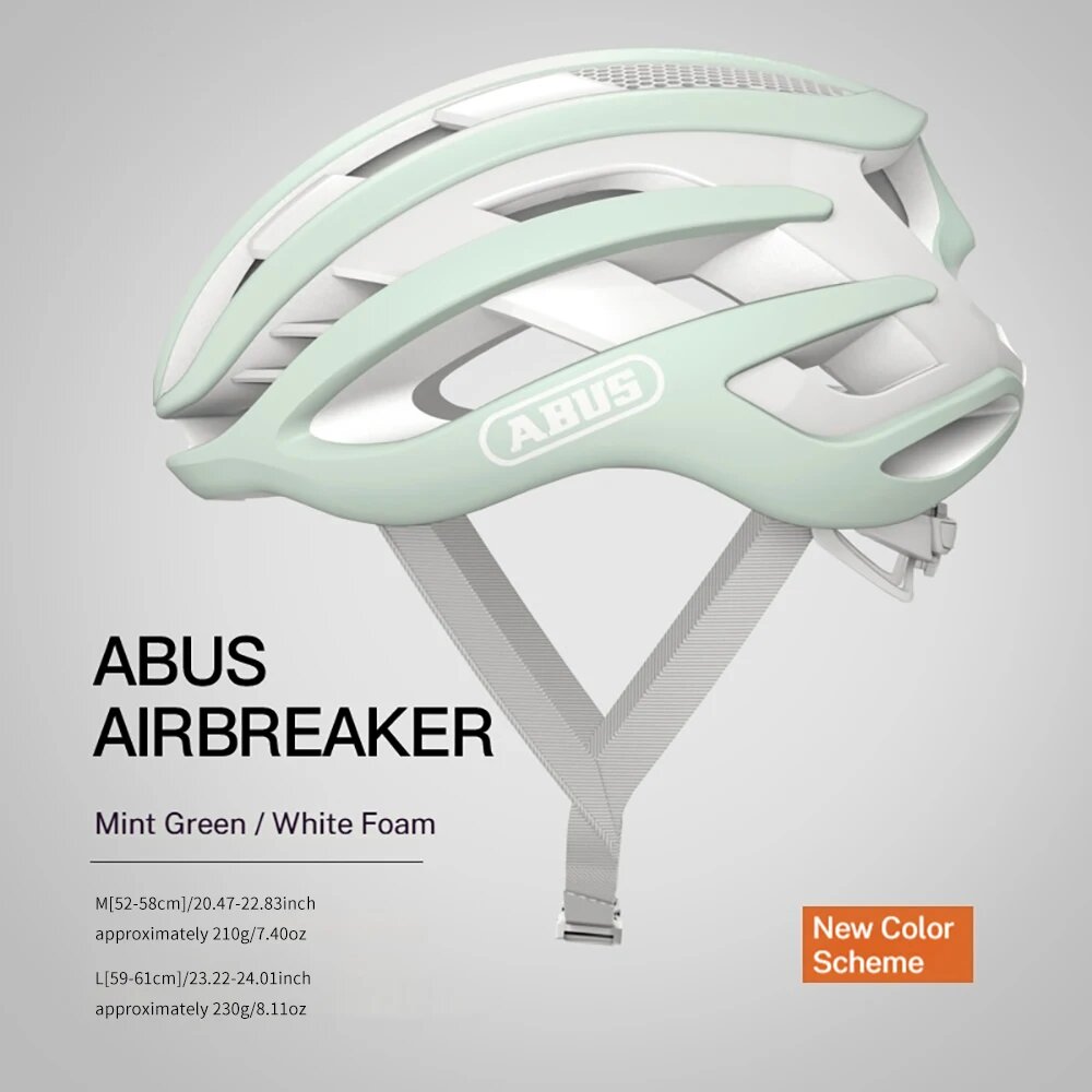 ABUS AIRBREAKER шлем, pure mint, размер M
