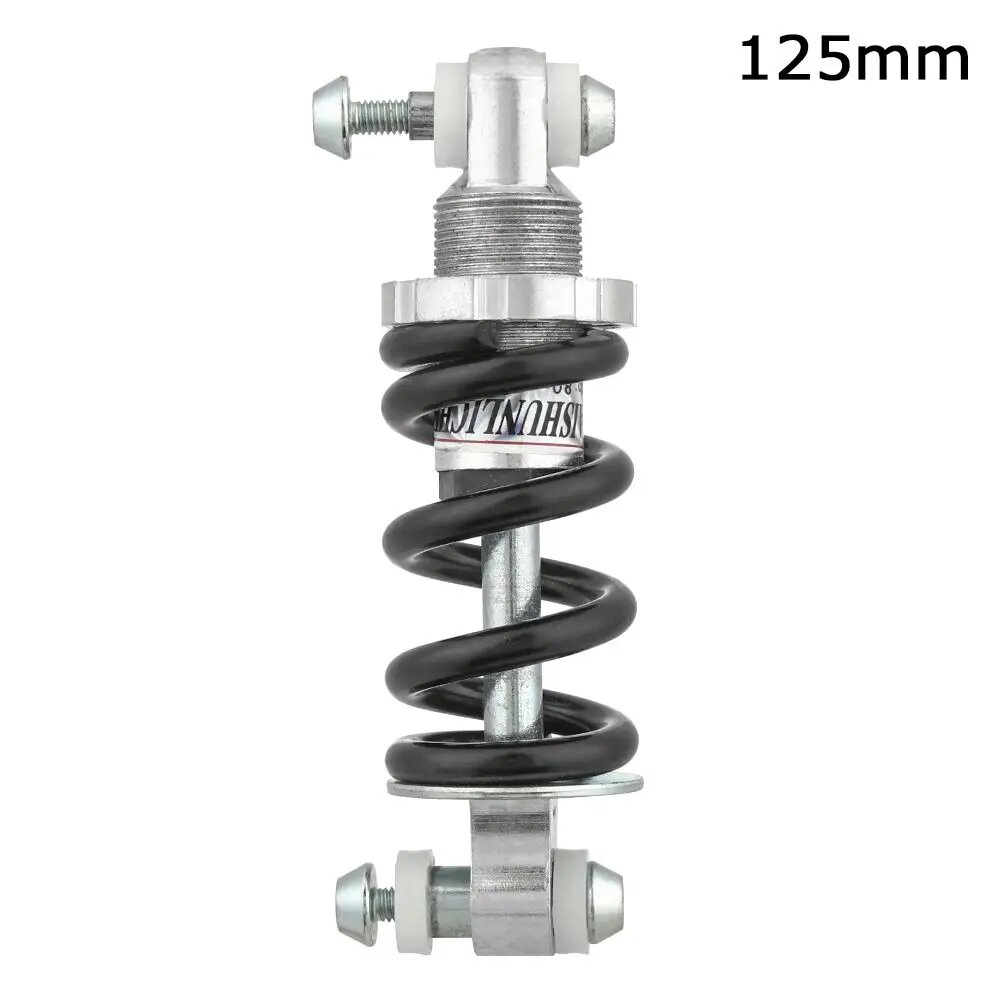 Гидравлический задний амортизатор для MTB, черный, 100/125/150 мм 125mm