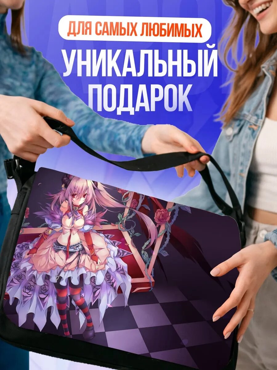 Сумка Аниме девушка качели — фото 1
