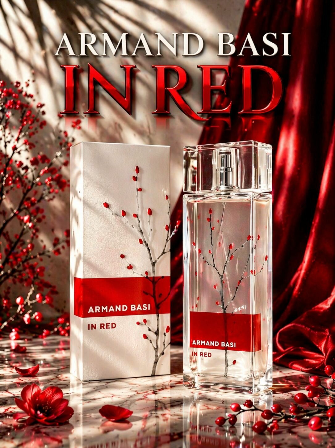 Armand Basi Вода парфюмерная in red 100 мл