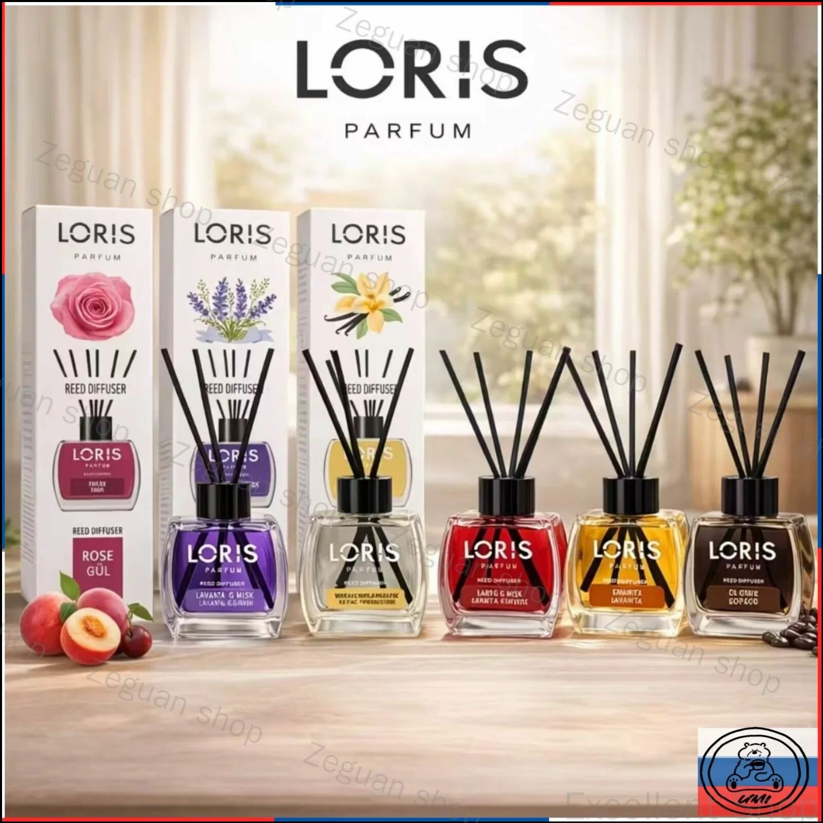 Ароматический диффузор LORIS PARFUM с ароматом "Танго-Манго" 120 мл — фото 1