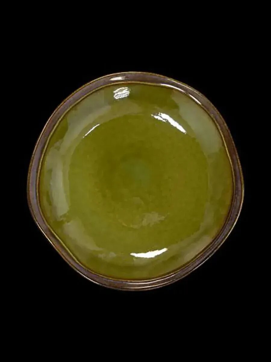 Тарелка обеденная Corone Verde, фарфор, 28x28 см