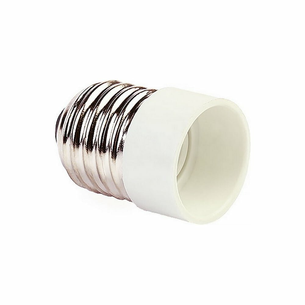Переходник SMARTBUY E14-E27, белый SBE-A-E14-27