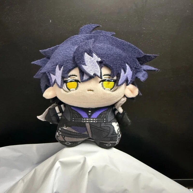 Plush Genshin Impact Venti Keychain 10cm Фиолетовый, C