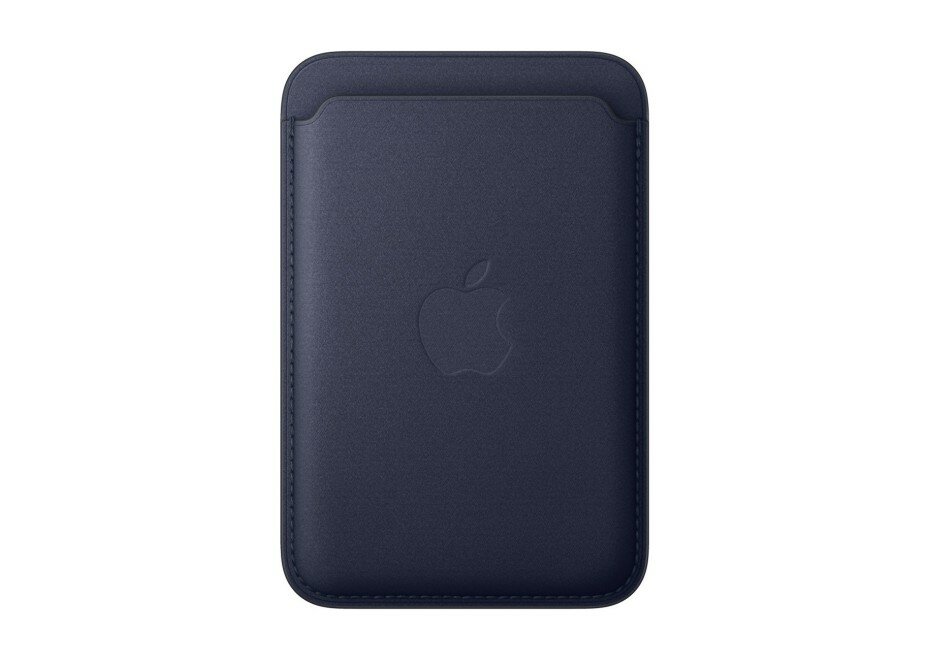 Чехол картхолдер Apple FineWoven Wallet Navy с Локатором MGH94FE/A (Original)