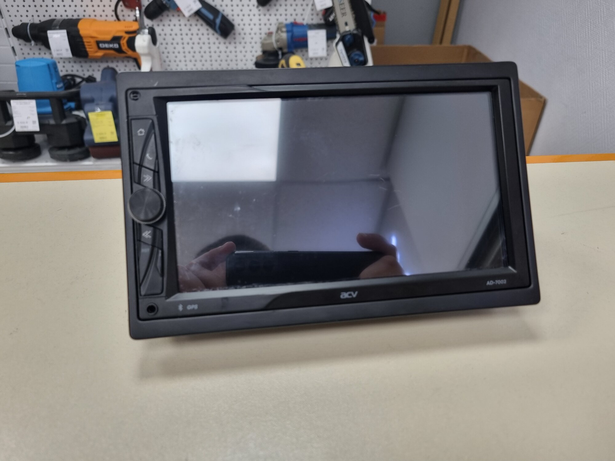 Автомагнитола ACV AD-7002, 2DIN, Android 11, встроенная память 32ГБ, 7", черный