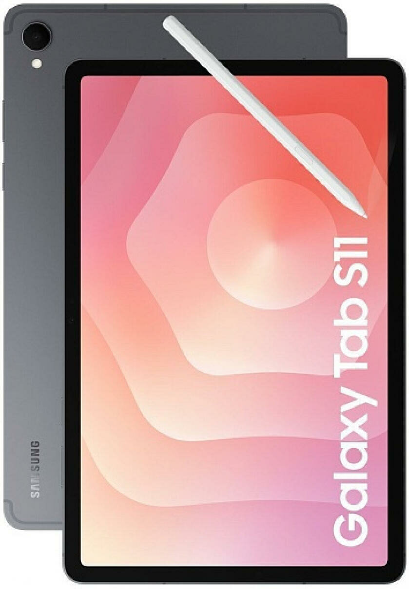 Планшет Samsung Galaxy Tab S11 Wi-Fi, 12/256Gb, Moonstone Gray, (Лунный камень/Серый)