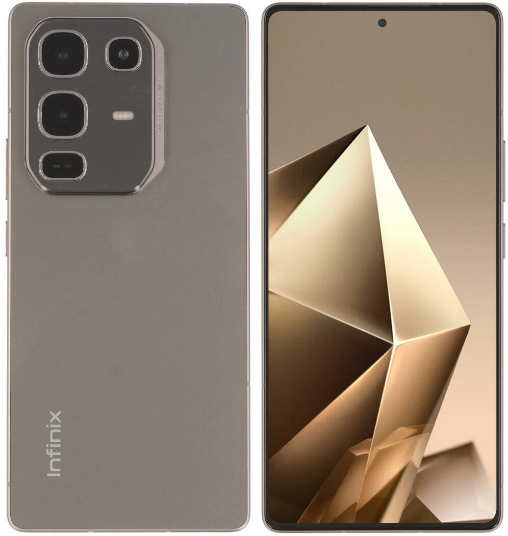 Смартфон Infinix Note 50 Pro Full HD+, 8/256Gb, Racing Edition Gray (Серый/Бежевый)