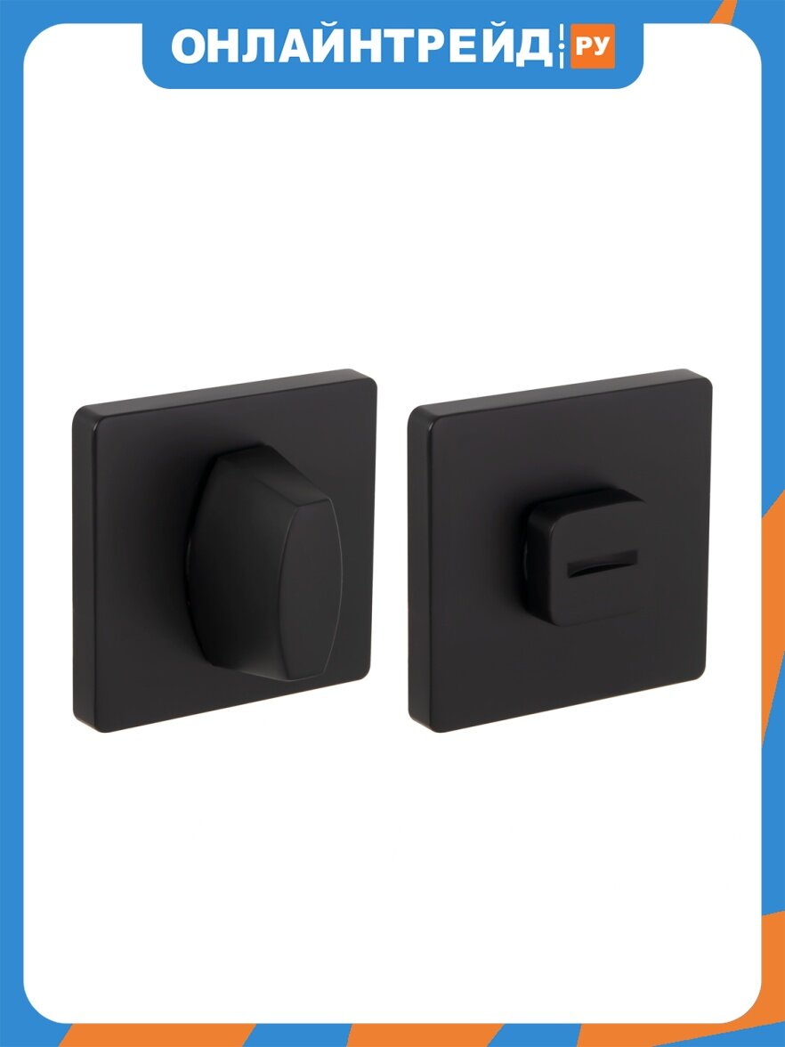 Ручка поворотная Fuaro BK6. K. SL52 (BK6 SL ) BL-24 черный