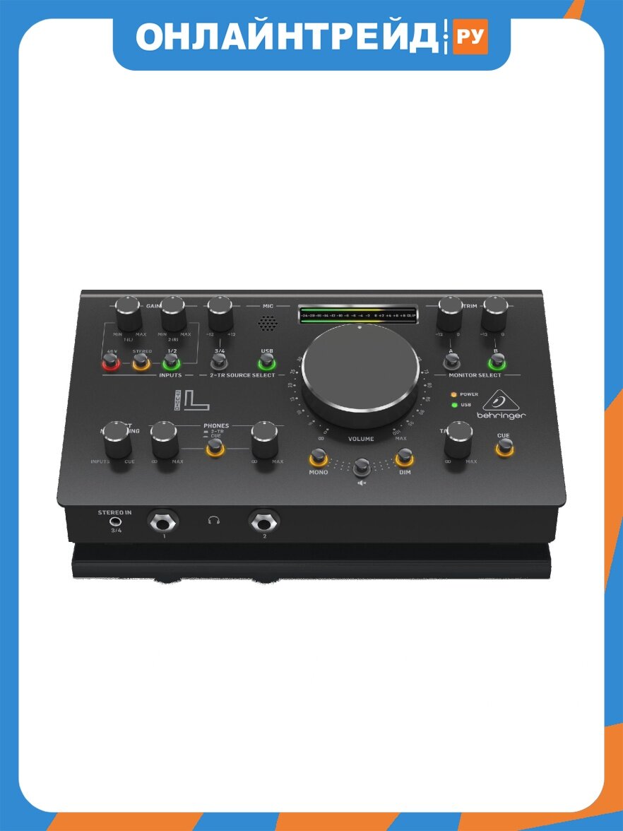 Контроллер студийных мониторов Behringer STUDIO L, активный