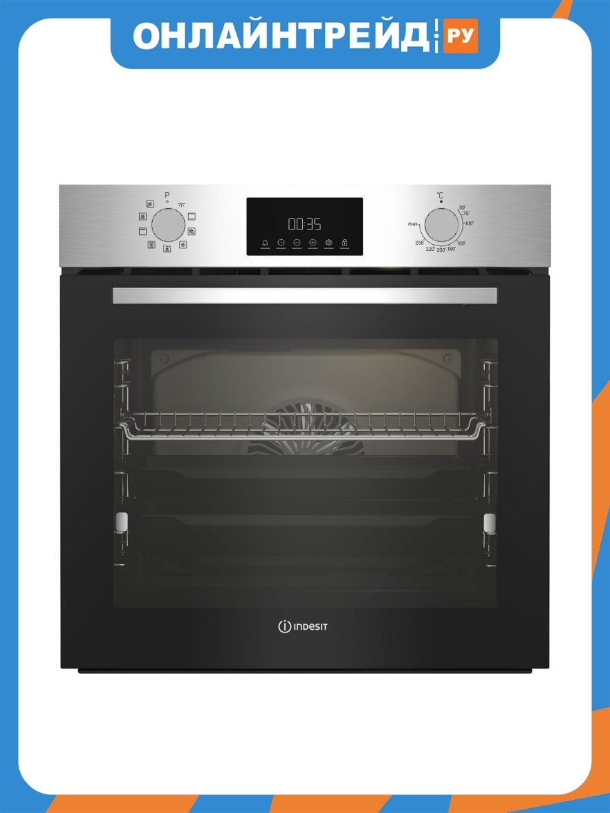 Электрический духовой шкаф Indesit IFE 3841 JC IX