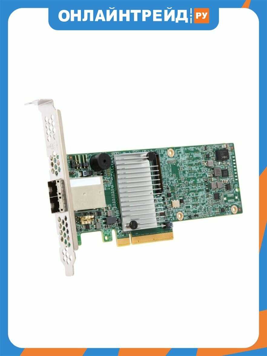 Контроллер Broadcom LSI Logic MegaRAID SAS 9380-8e SNGL 1Gb 12Gb/s (LSI00438)