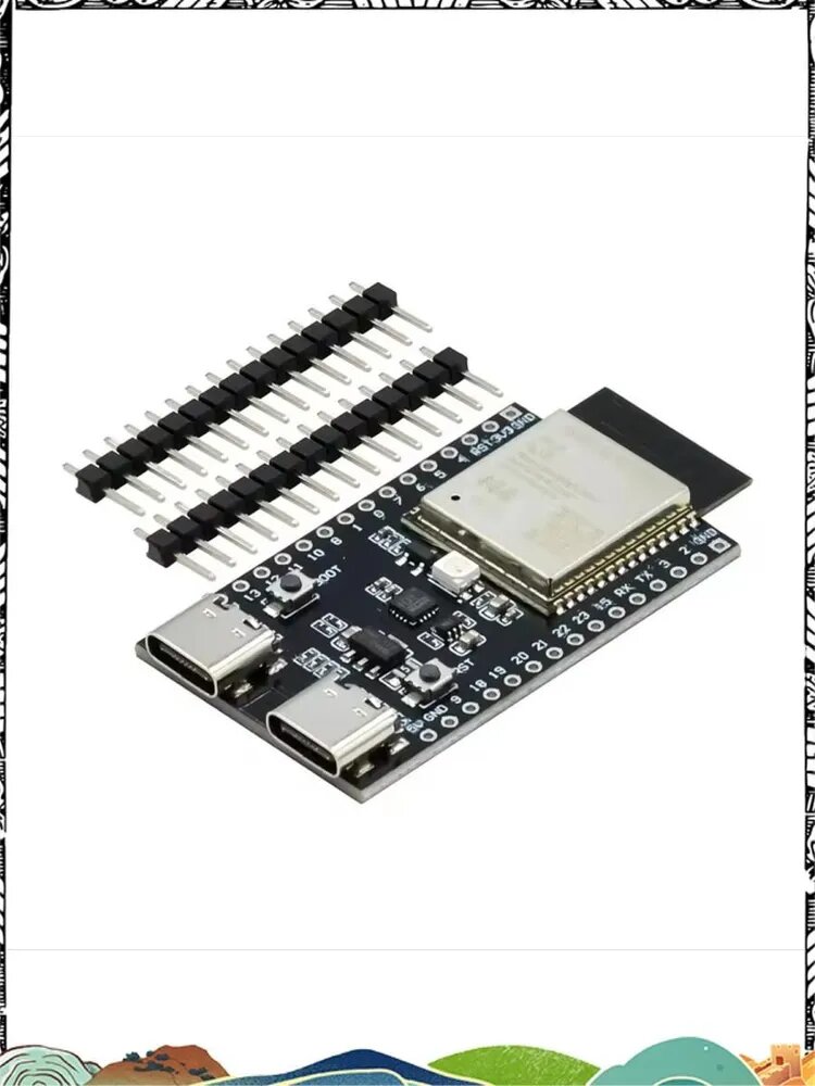 T0Для Nano ESP32-C6-N4 Board, Core ESP32-C6 С Wi-Fi6, Совместимостью Bluetooth И Технологией Zigbee, Free Weld