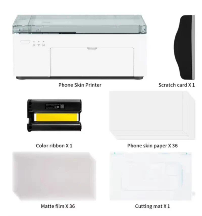 FONLYU Мини-принтер для печати на чехлах для телефонов Printer-Film
