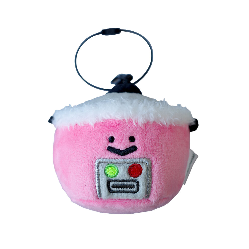 Брелок унисекс Mounrain Rice Cooker-Electric Rice Cooker Plush Charm, 1 шт.