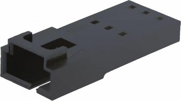 MOLEX 701070002 Вилка, провод-провод, "папа", SL, 2,54мм, PIN: 3, без контактов, 1шт