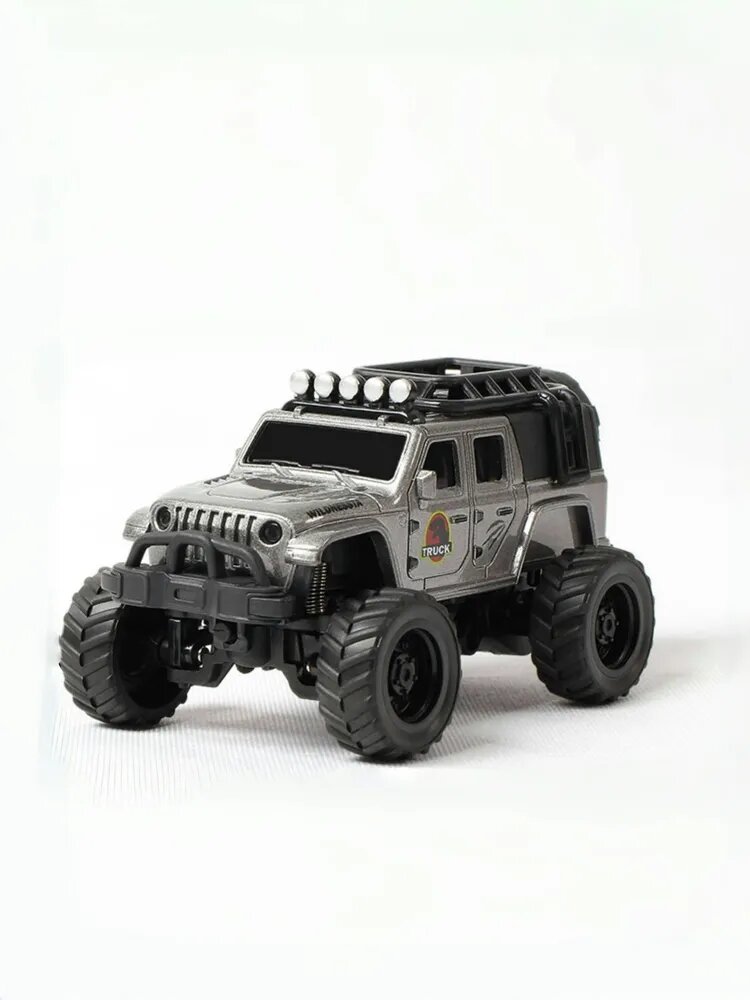 Радиоуправляемая машинка-внедорожник 1:64/Двойное управление/сплав, 3 скорости/ коллекционная игрушка для детей и взрослых