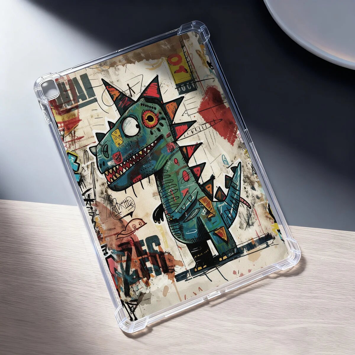 Силиконовый чехол Fun Graffiti для iPad Pro 12.9 2015-2017, EO98
