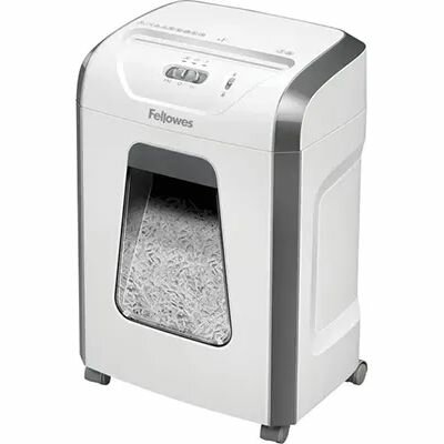 Шредер Fellowes 100017466 15 лист, 15 л, секр. P-4, фрагментный
