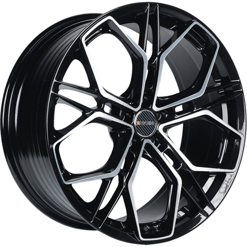 Литой колесный диск INCH FA8534 8,5x20/5x114,3 ET42 D67,1 Gloss Black Machined Face (ZJH) FlowForming