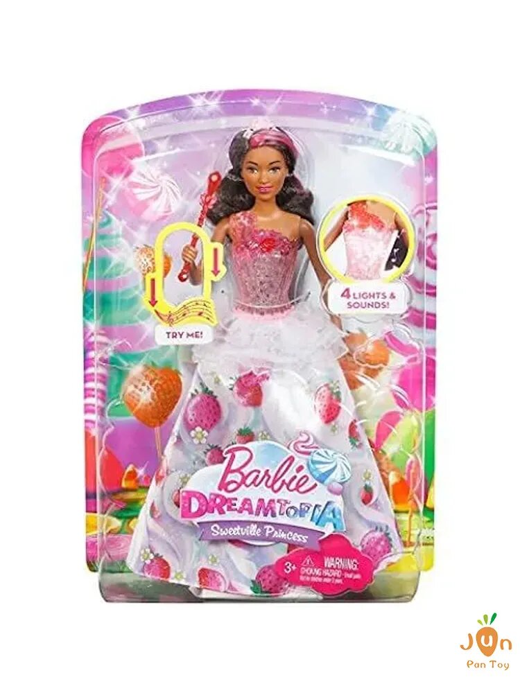 Mattel Barbie Dreamtopia Sweetville Princess Nikki Doll / Кукла Барби Дримтопия Свитвилль Принцесса Никки Игрушки Подходят Для Девочек От 3 Лет И Старше.