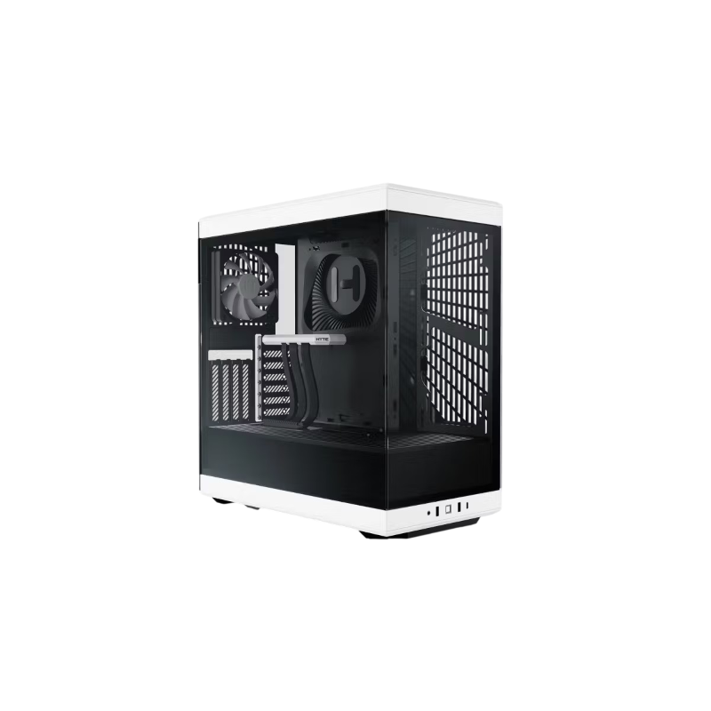 Корпус без блока Case HYTE Y40, Midi-Tower, TG, no fans, 2xUSB-A 3.2, 1xUSB Type-C, ATX, mATX, mITX Panda CS-HYTE-Y40-BW