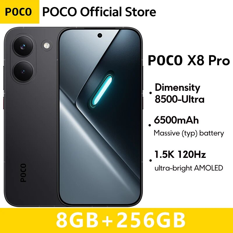 Смартфон Poco X8 Pro, 8/256ГБ, global