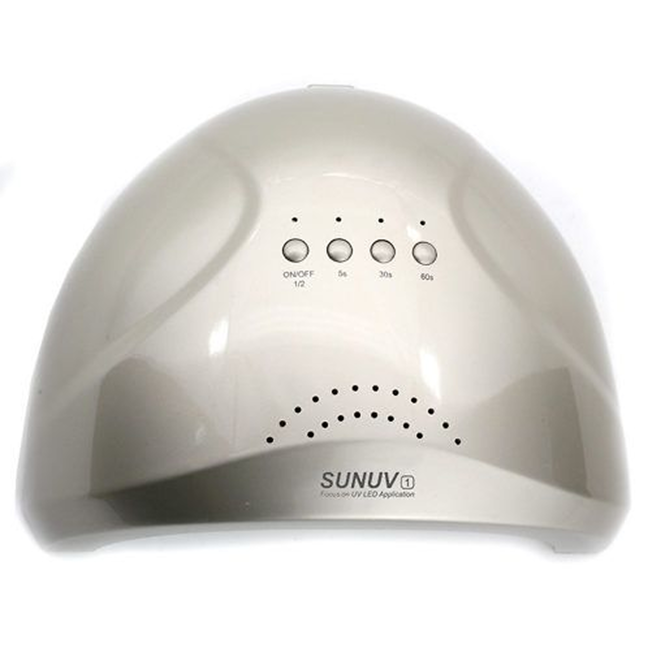 Лампа для маникюра SUNUV, UV/LED, 24-48Вт, съемное дно, таймер 5/30/60 сек, белая