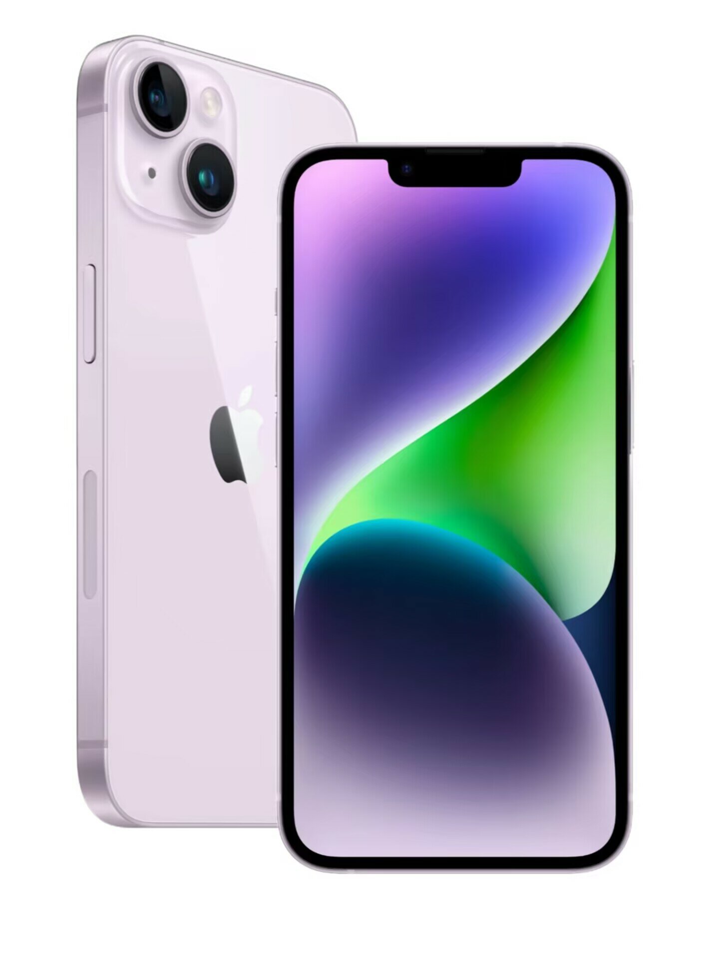 Смартфон айфон iPhone14 128ГБ, двойная SIM-карта, фиолетовый , новое