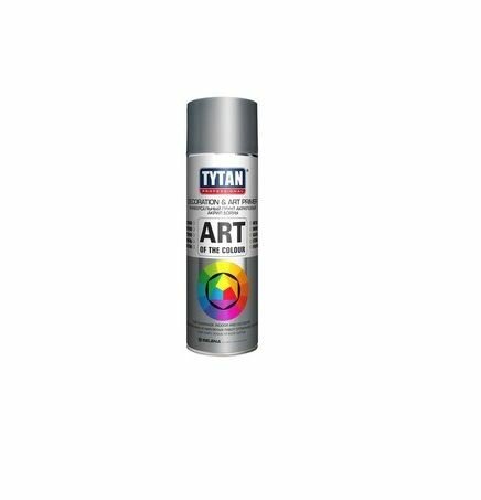 Грунт аэрозоль Tytan Professional, Art of the color, праймер, серый RAL 7031, объем 400 мл 95025