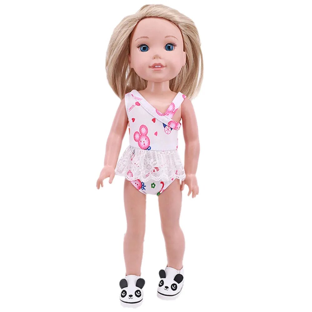 Платье и купальник для кукол Paola Reina и Wellie Wishers NQ2056