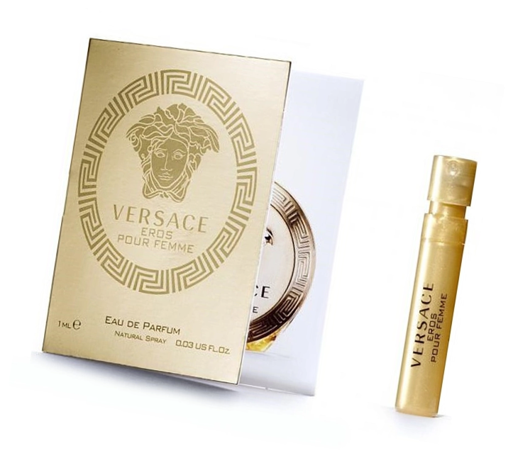 Женский пробник аромата Версаче Эрос Пур Фам 1 мл / Versace Eros Pour Femme