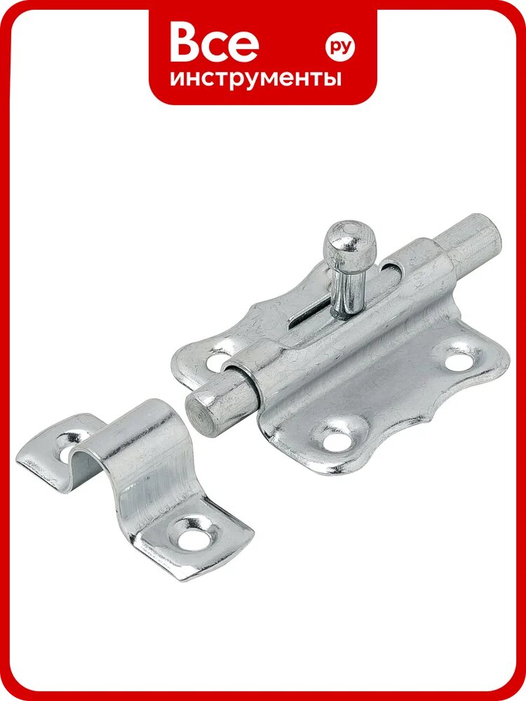 Фигурная задвижка VORMANN 40х40х1 мм, оцинкованная 00225 040 Z