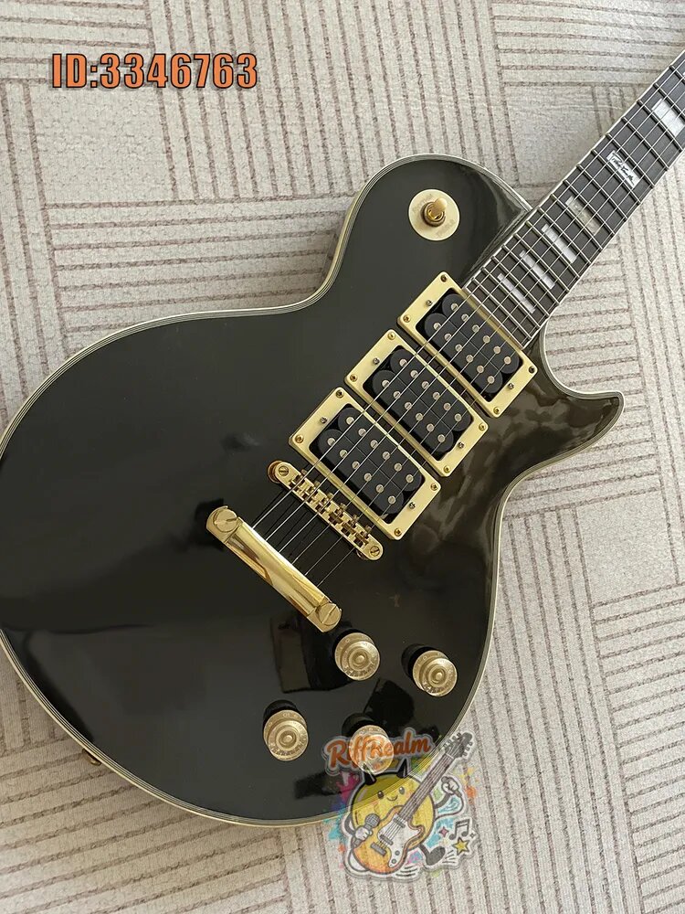 Электрогитара Les Paul triple 6-струнная, корпус Дерево