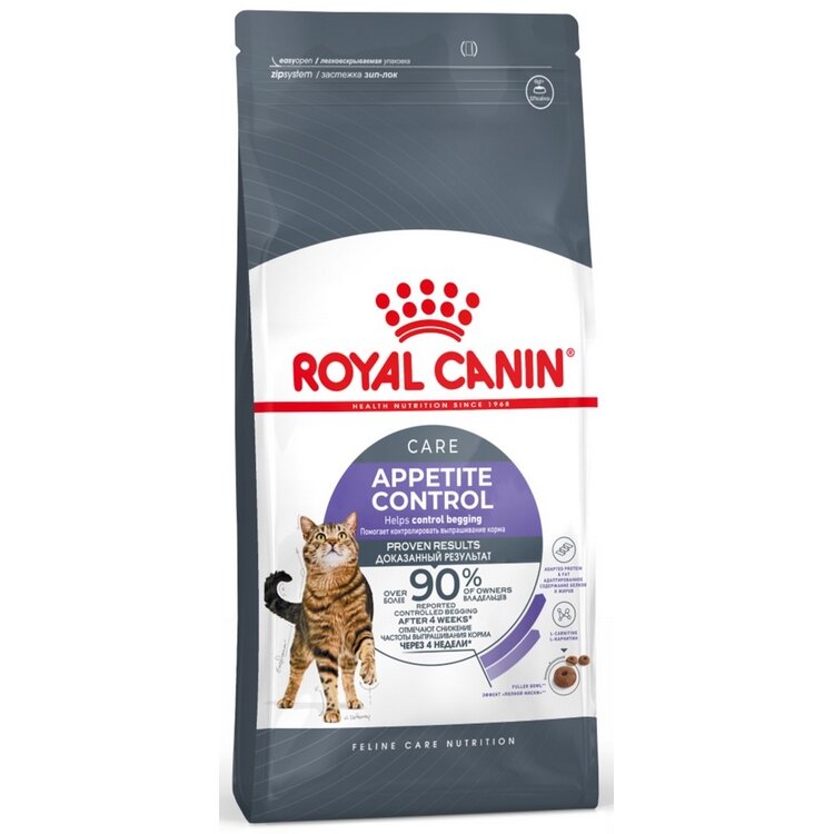 Royal Canin Appetite Control Care Feline / Сухой корм Роял Канин Аппетайт Контрол Кэа для взрослых Стерилизованных кошек Контроль аппетита фас. 400 г