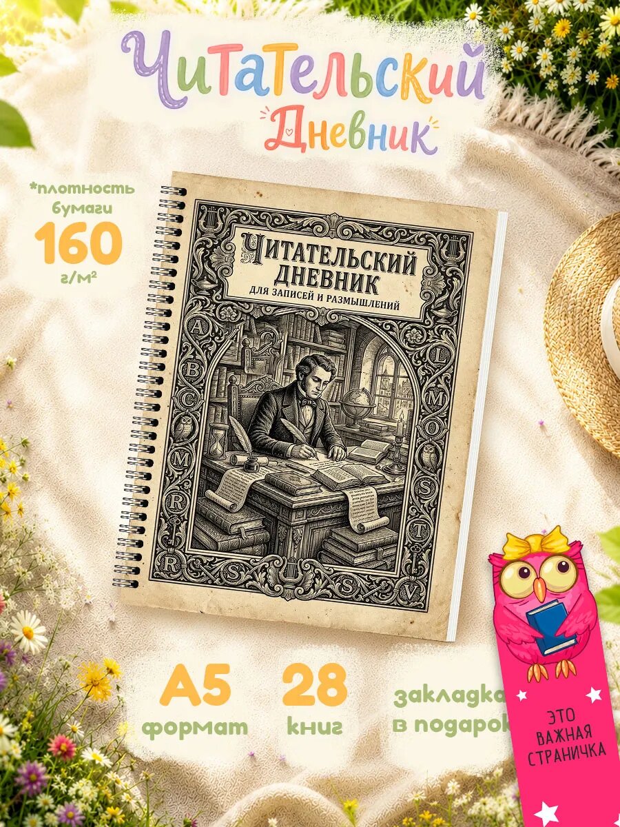 Читательский дневник 1 класс для девочки и мальчика на лето