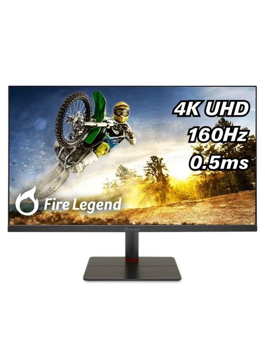 AOpen 27" Монитор 27XV5KVymipruzx UM.HX5EE.V09 (UM.HX5EE.V09), IPS, 3840x2160 4K, 160 Гц, черный. Товар уцененный