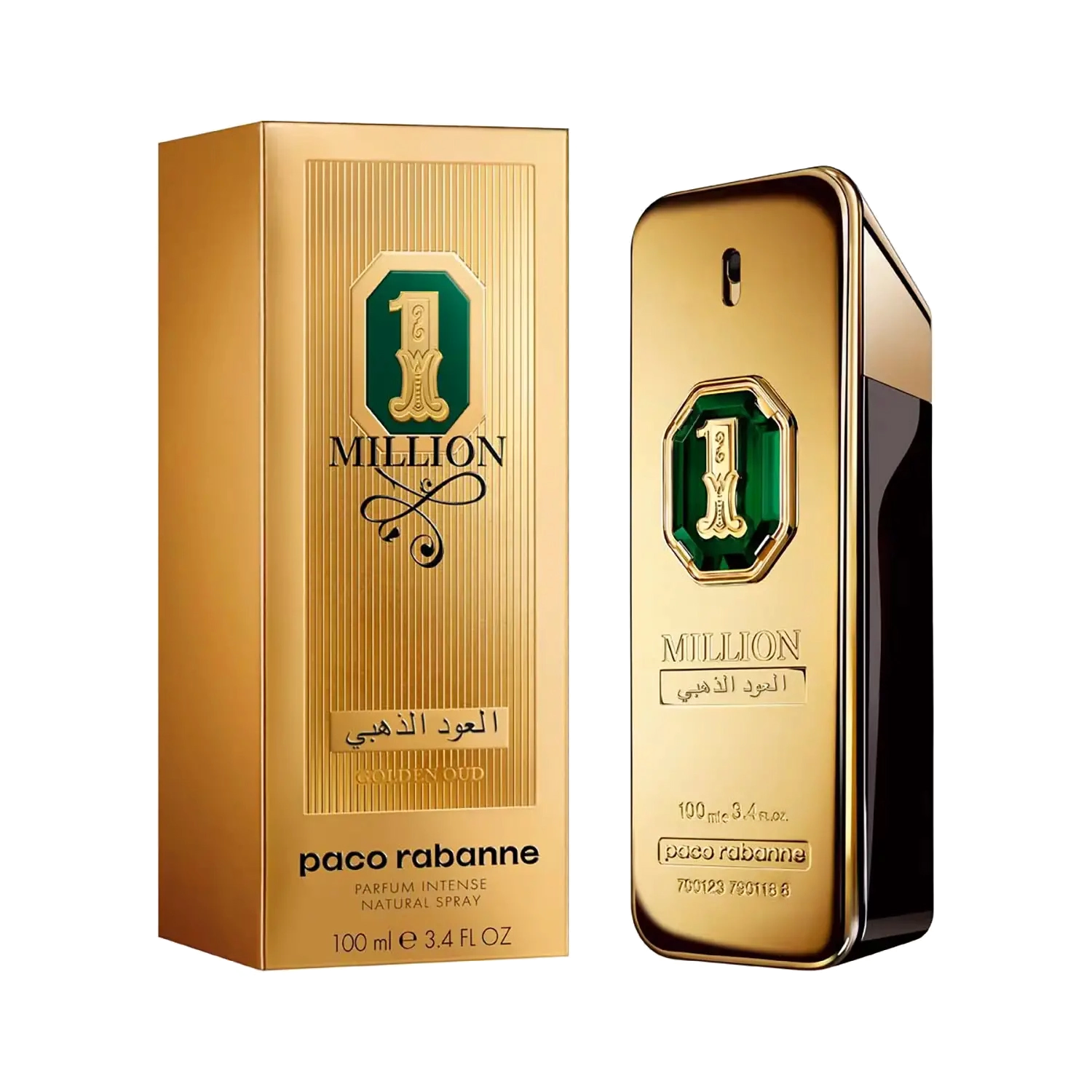Мужские духи Golden Oud 100 мл - Paco Rabanne 1 Million Golden Oud