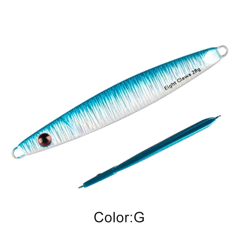 Металлическая блесна Eight Claws 28g, Цвет: G