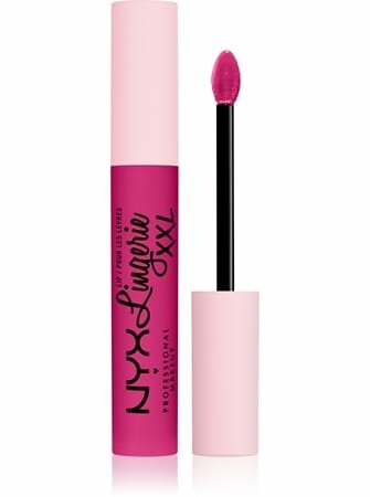 Губная помада NYX Professional Makeup Lip Lingerie XXL, оттенок 19 - pink hit, 4 мл