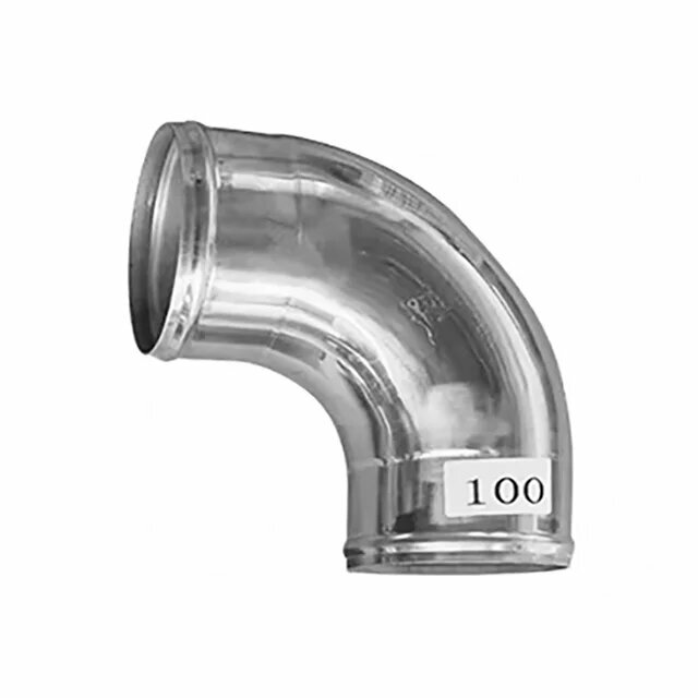 Колено из нержавейки 90 градусов 25-100 мм 76mm