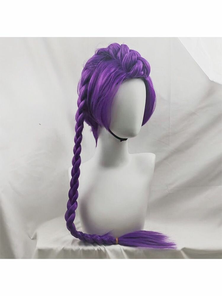 Парик косплей Аниме KPop Охотники за демонами карнавальный Руми /KPop Demon Hunters, Rumi Cosplay props wigs